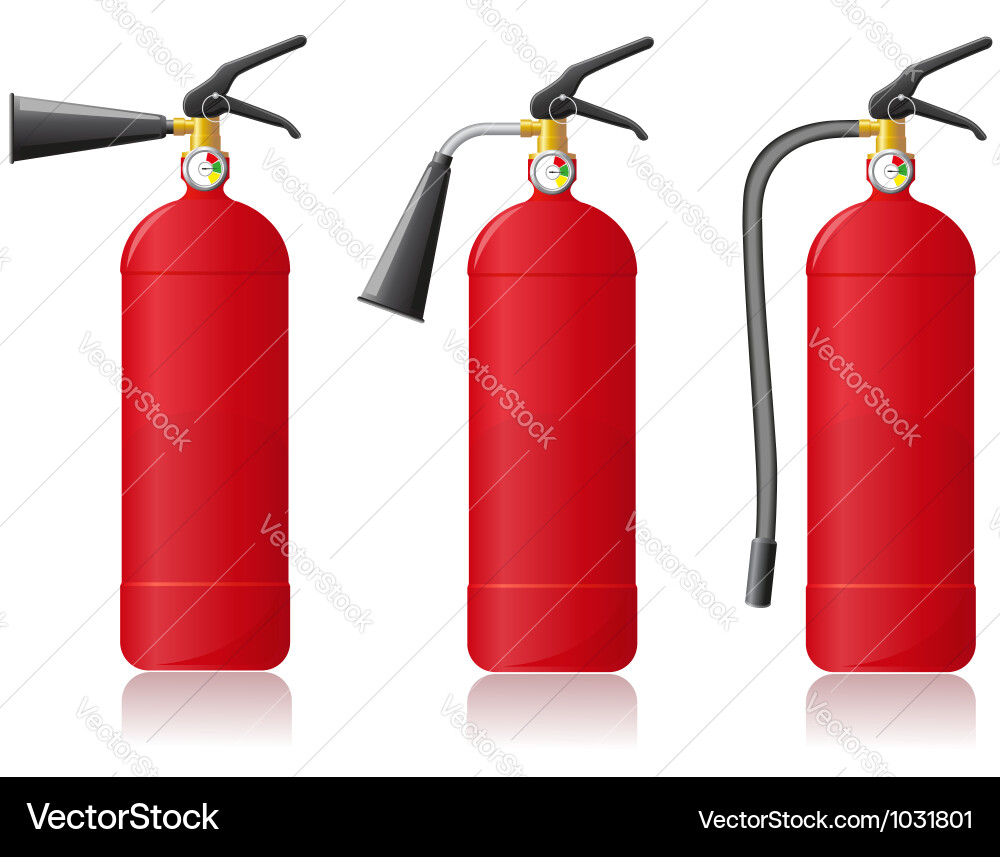 Fire Extinguisher Icon Royalty Free Vector Image