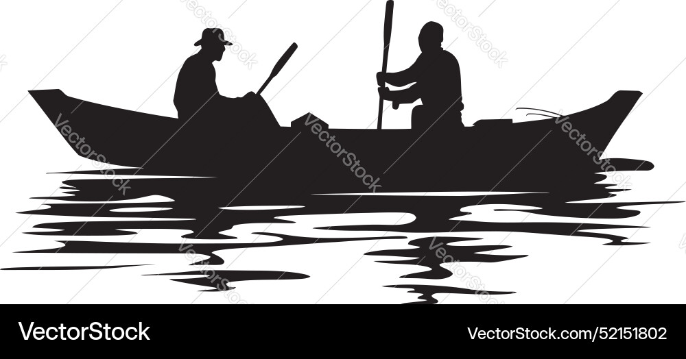 Shoreline sentinel logo with small boat waterside Vector Image