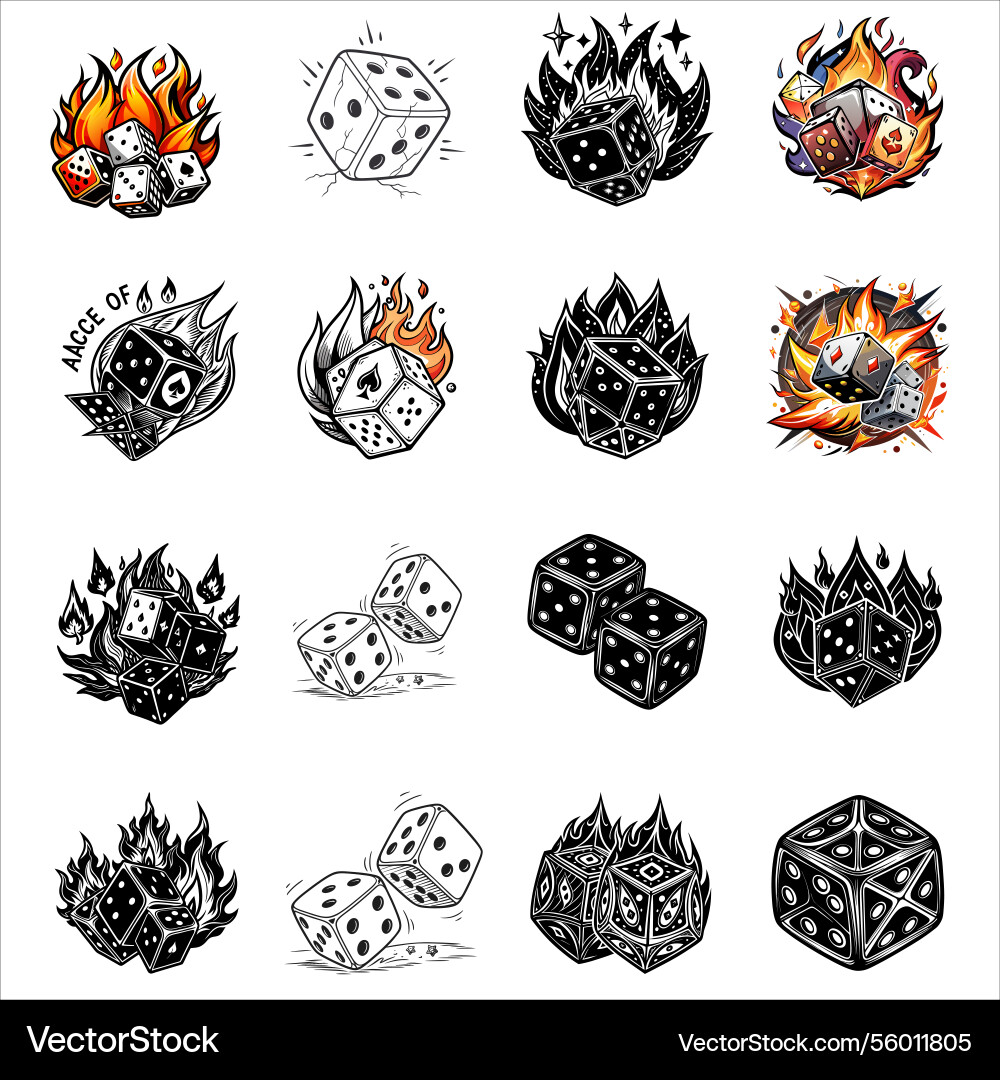 Dice Royalty Free Vector Image - VectorStock