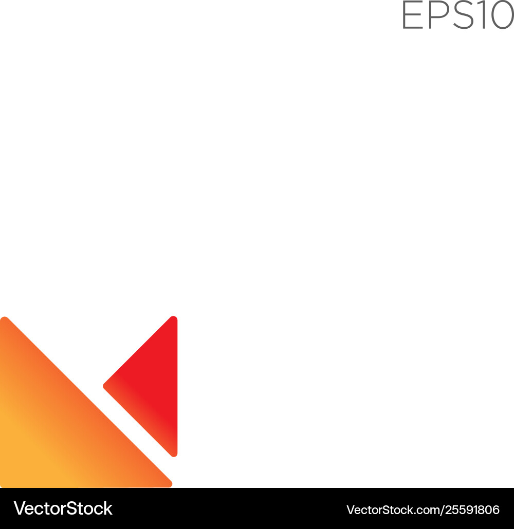 M wolf logo letter initial icon or symbol isolated