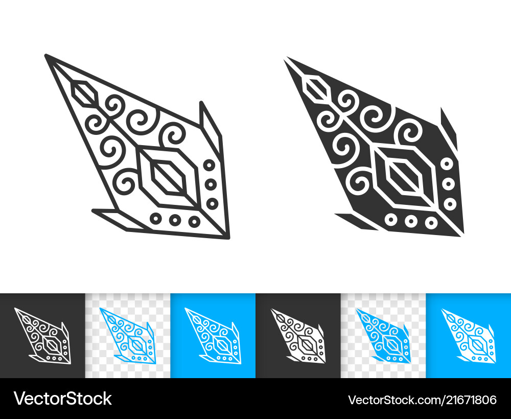 Simple Black Mouse Cursor Icon Royalty Free Vector Image