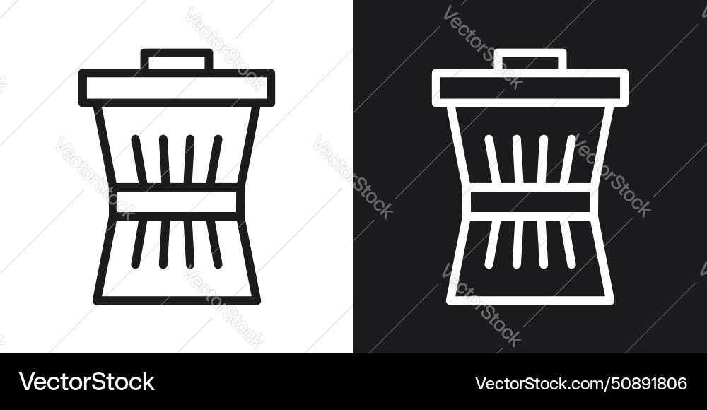 Waste reduction icon set reduce energy plastic Vector Image