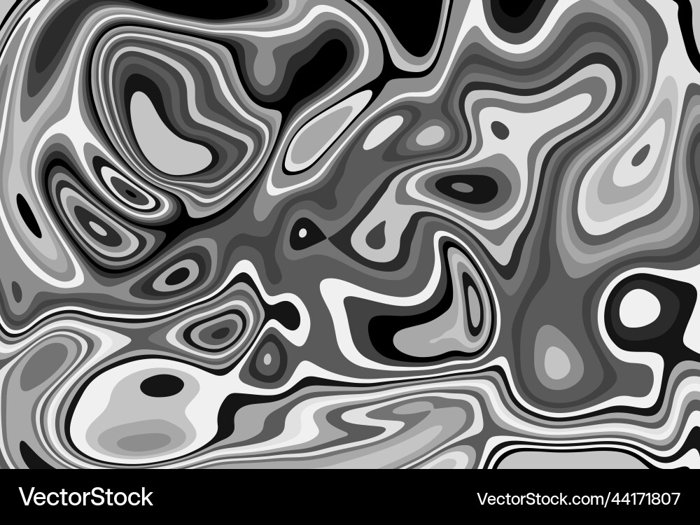 Abstract Gray Swirls & Spots Royalty Free Vector Image