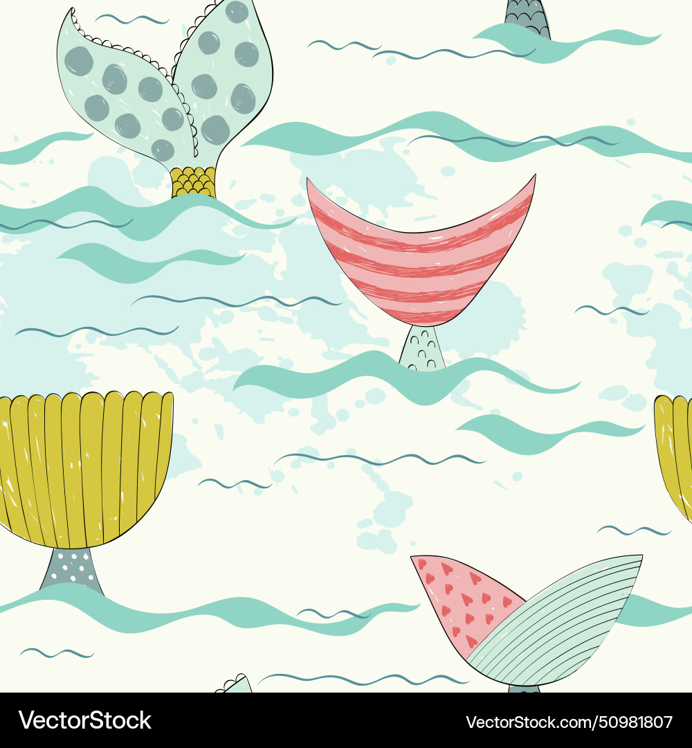 Cute mermaid Royalty Free Vector Image - VectorStock