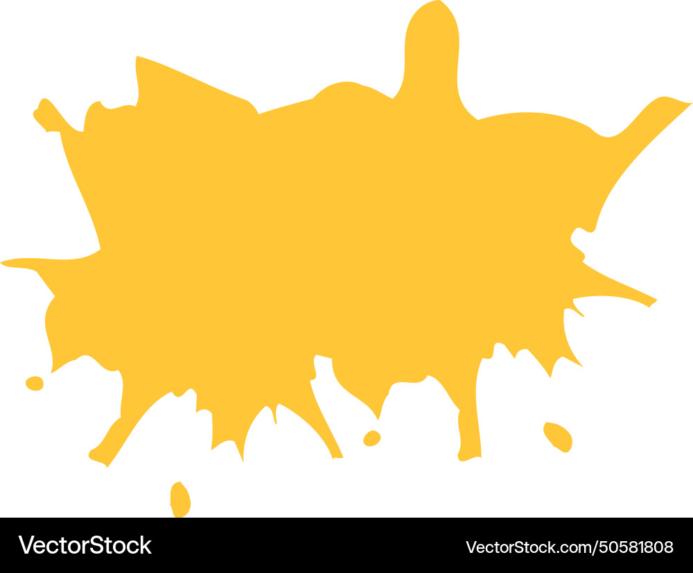 Colorful paint splash Royalty Free Vector Image