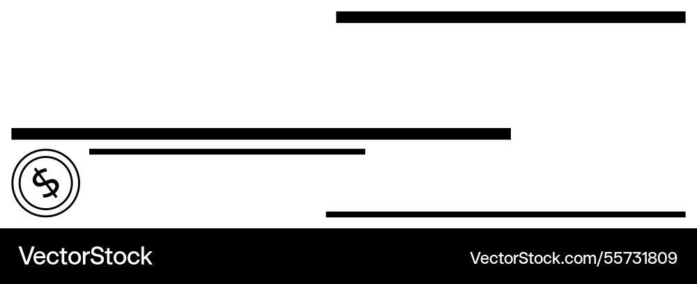 Minimalist check design with horizontal lines Vector Image