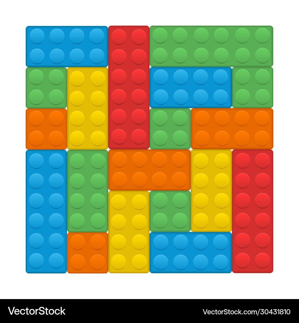 Building blocks Royalty Free Vector Image - VectorStock