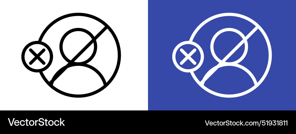 No account needed sign indicating service access Vector Image