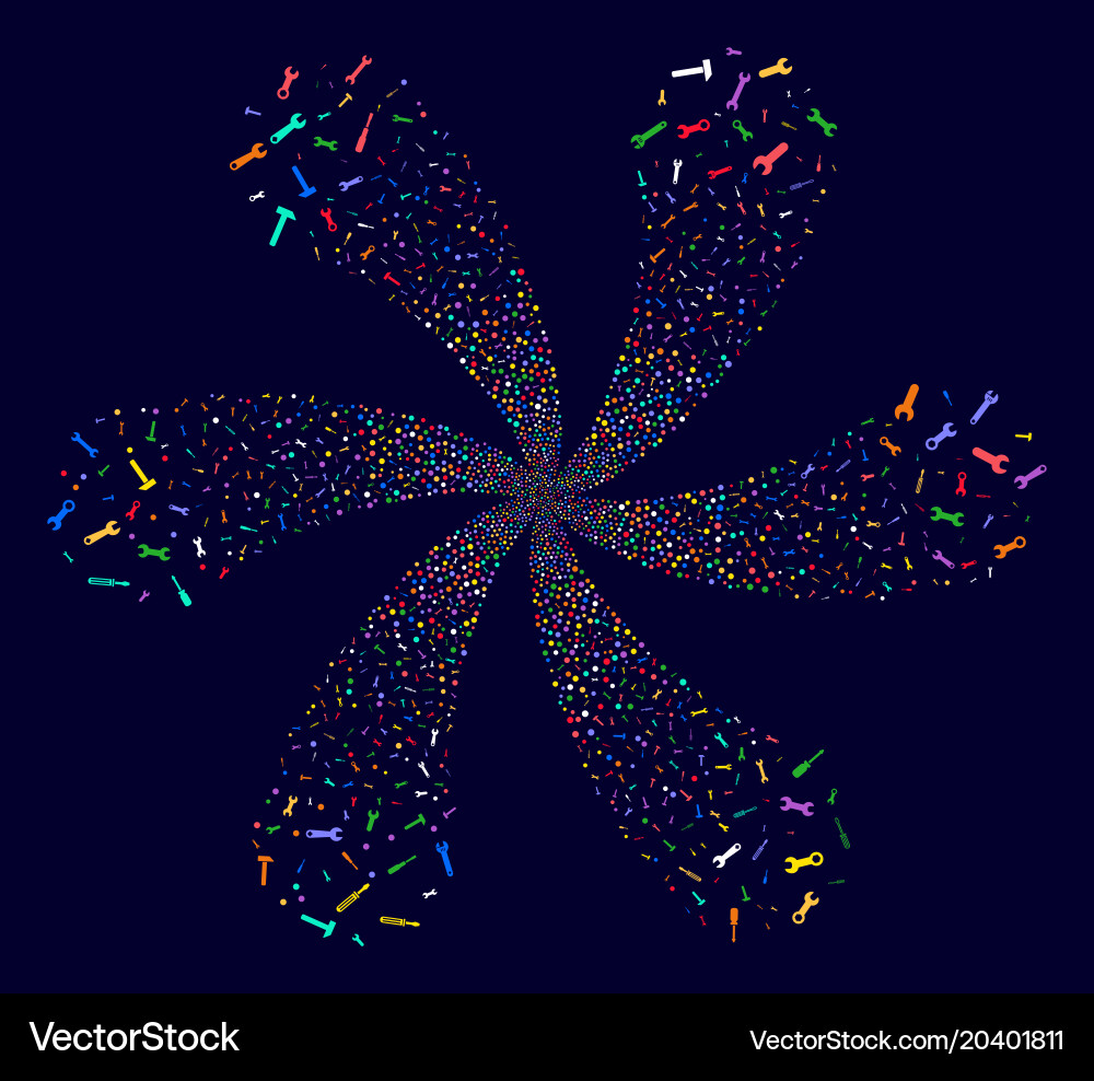 Flower Engineer Centrifugal Vector Images (33)