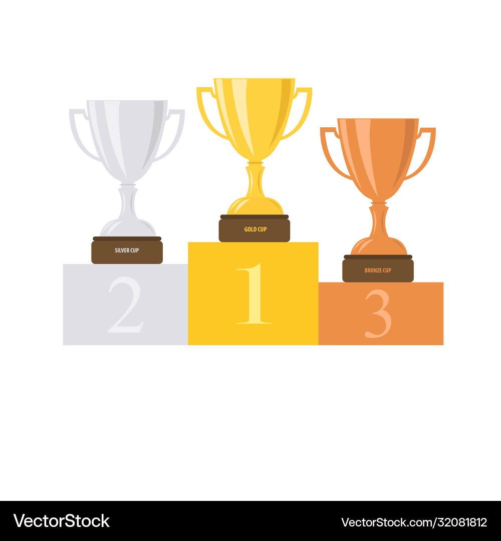 Victory Podium Olympic Vector Images (over 260)