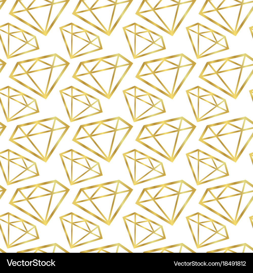 Diamond Seamless Pattern Royalty Free Vector Image