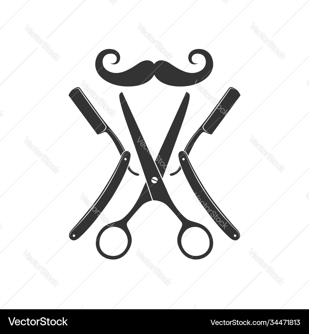 Barbershop symbol Royalty Free Vector Image - VectorStock