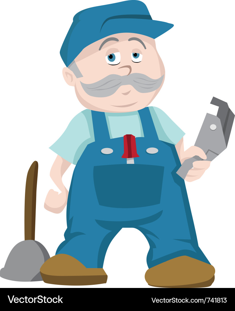 Plumber Royalty Free Vector Image - VectorStock