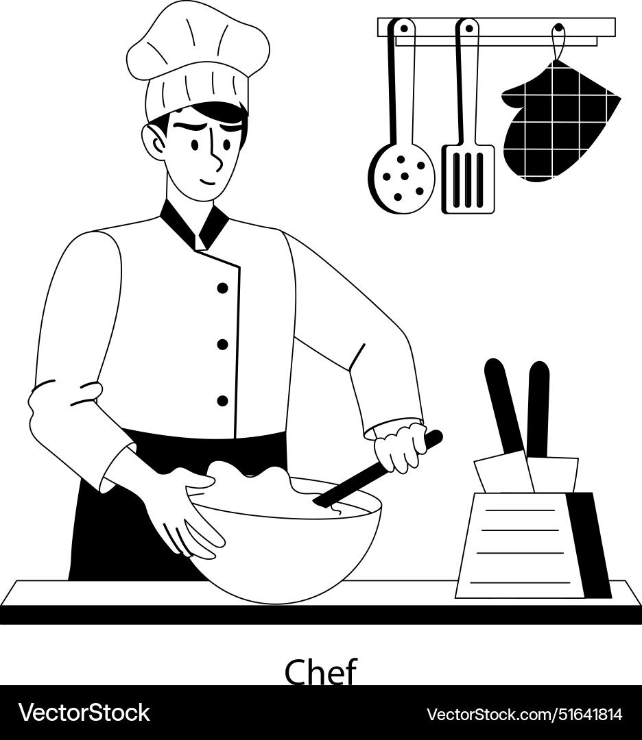 Chef Royalty Free Vector Image - VectorStock