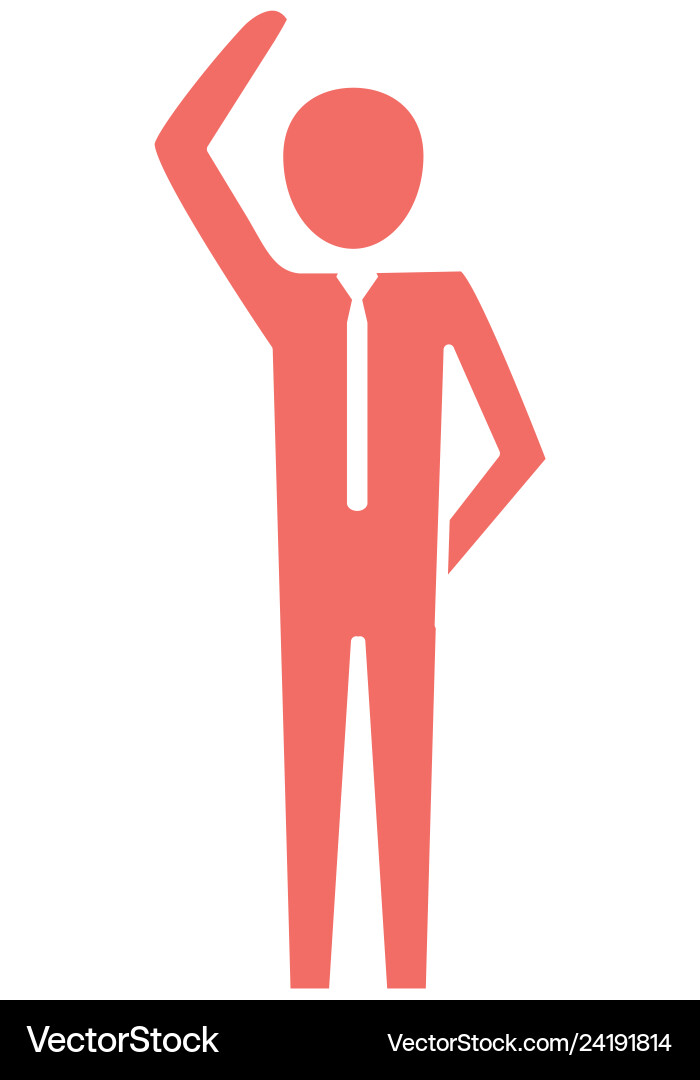 Man pictograph cartoon Royalty Free Vector Image