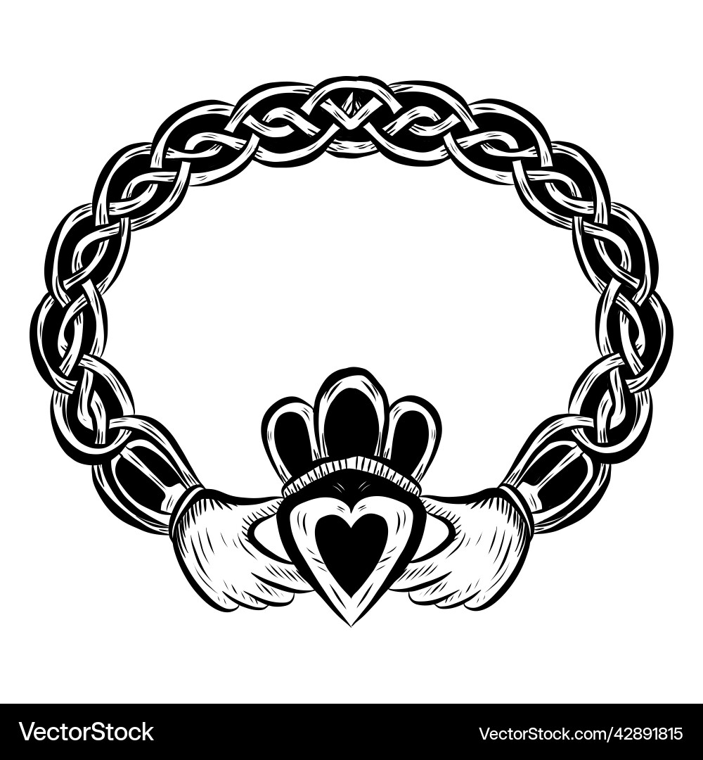 Claddagh Symbol Clip Art