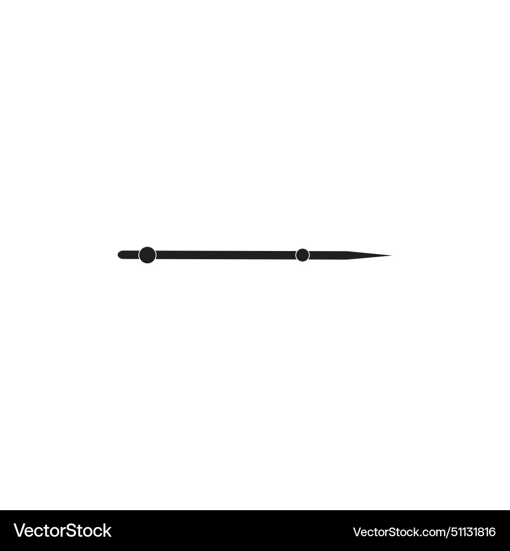 Clock hands icon logo Royalty Free Vector Image