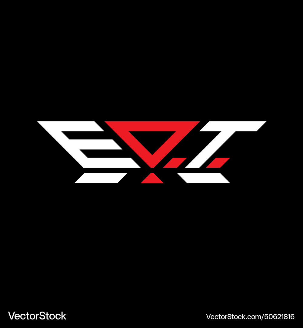 Eot letter logo design simple and modern Vector Image