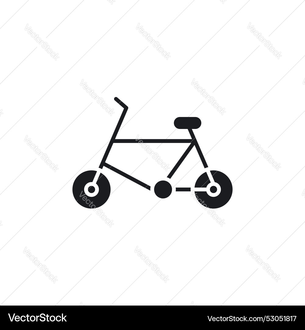 Biking icon set simple bicycle symbol cycle web Vector Image