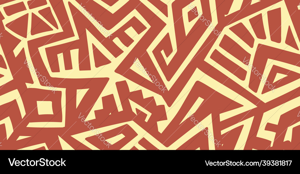 Ethnic Geometric Pattern Royalty Free Vector Image
