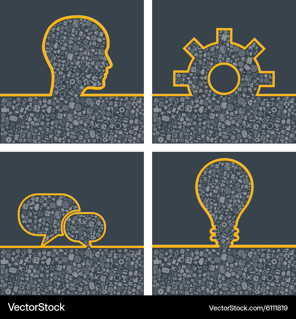 Innovation & Creativity Concepts Royalty Free Vector