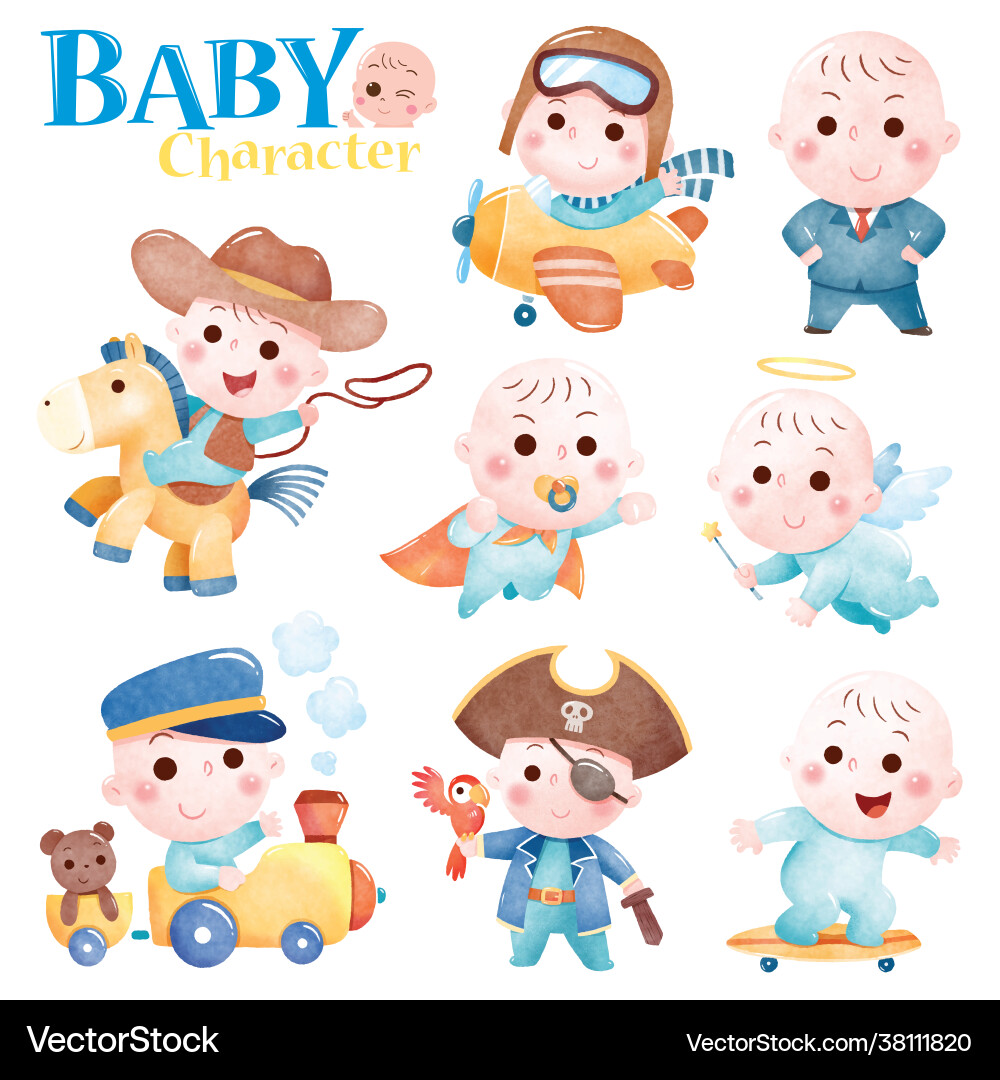 Baby Royalty Free Vector Image - VectorStock