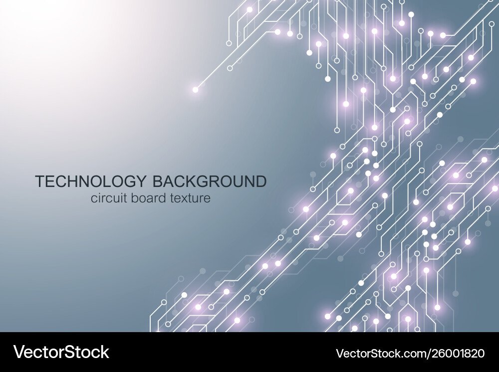 Computer motherboard background Royalty Free Vector Image