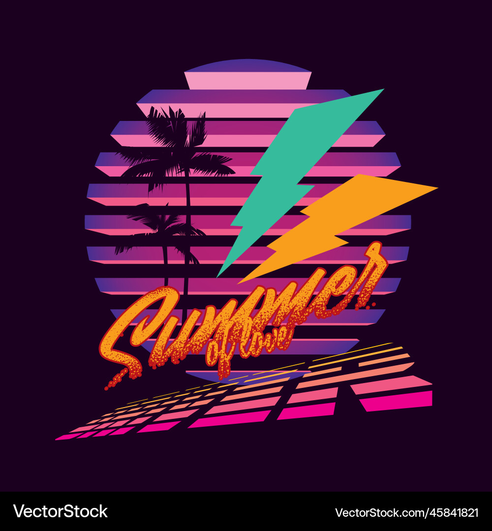 Spirit of the 80s Royalty Free Vector Image - VectorStock