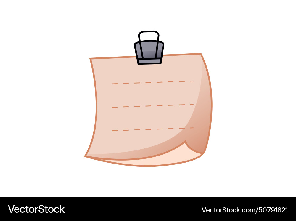 Sticky notes sticker set Royalty Free Vector Image