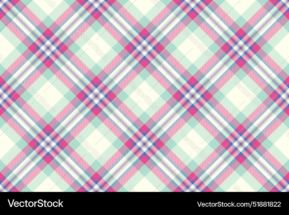 Rich texture seamless fabric deluxe plaid Vector Image