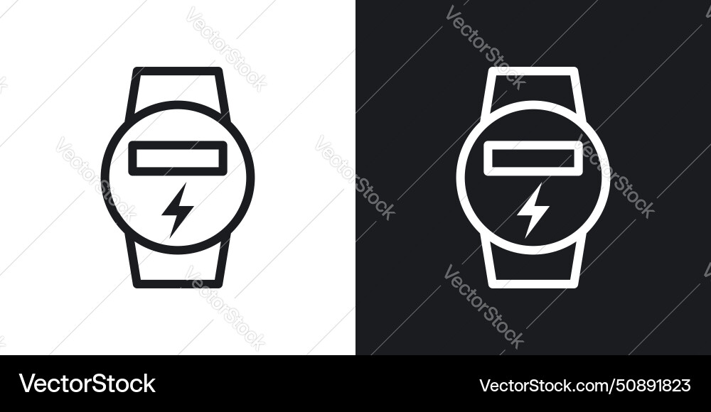 Electric meter icon set utility energy counter Vector Image