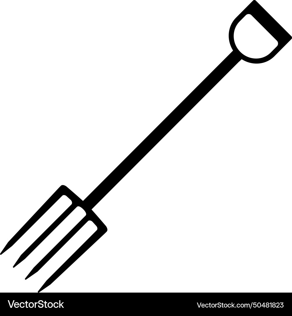 Pitchfork icon Royalty Free Vector Image - VectorStock
