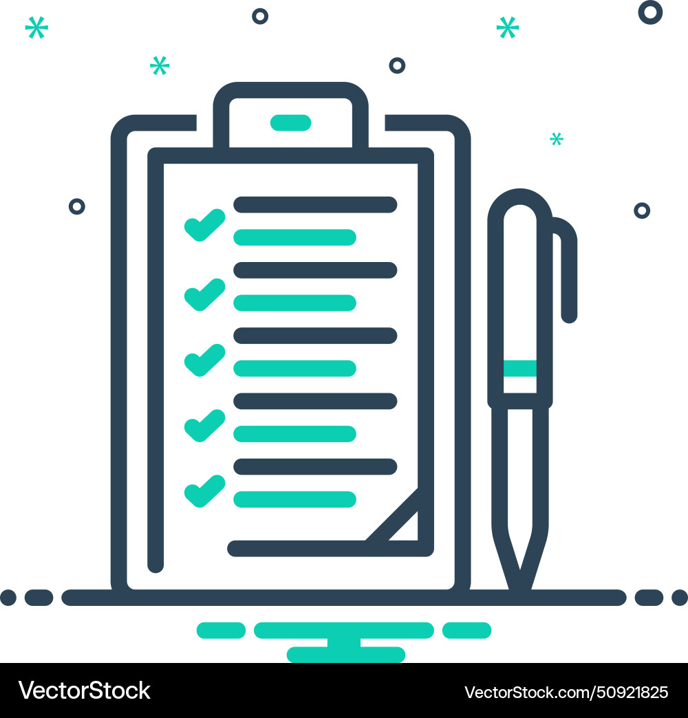 Checklist Royalty Free Vector Image - VectorStock