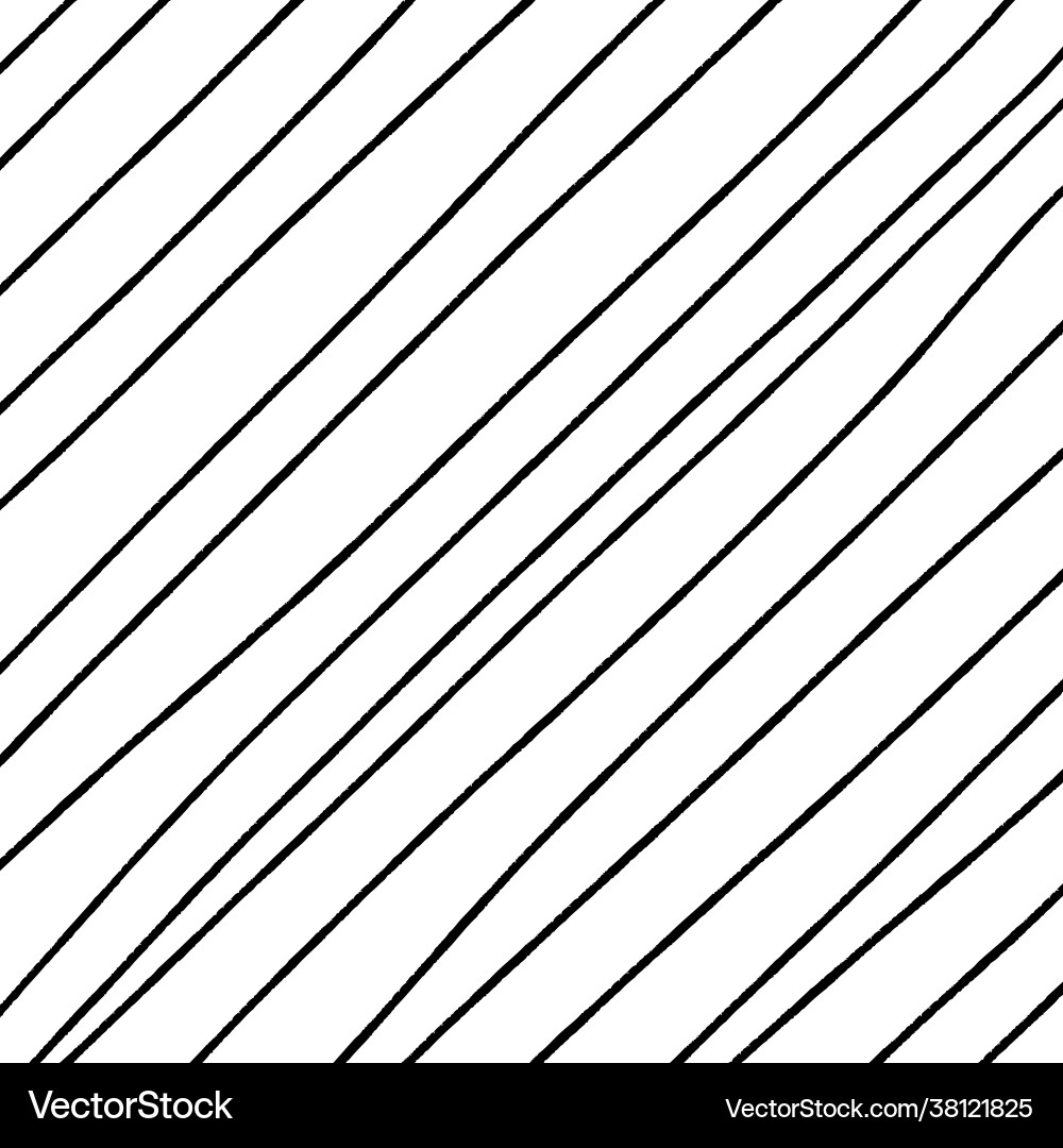 Hand drawn abstract pattern with lines Royalty Free Vector