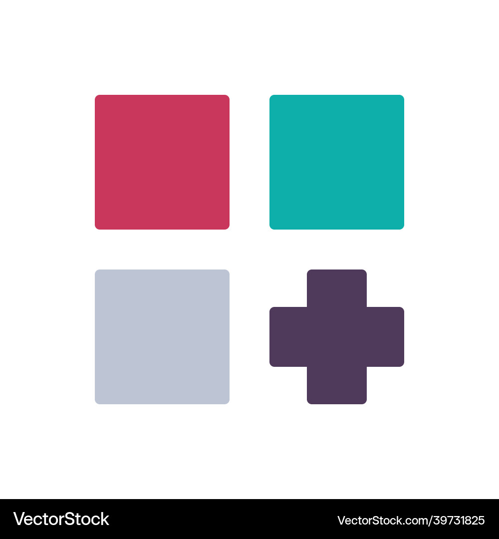 Mobile Anwendung Icon Lizenzfreies Vektorbild