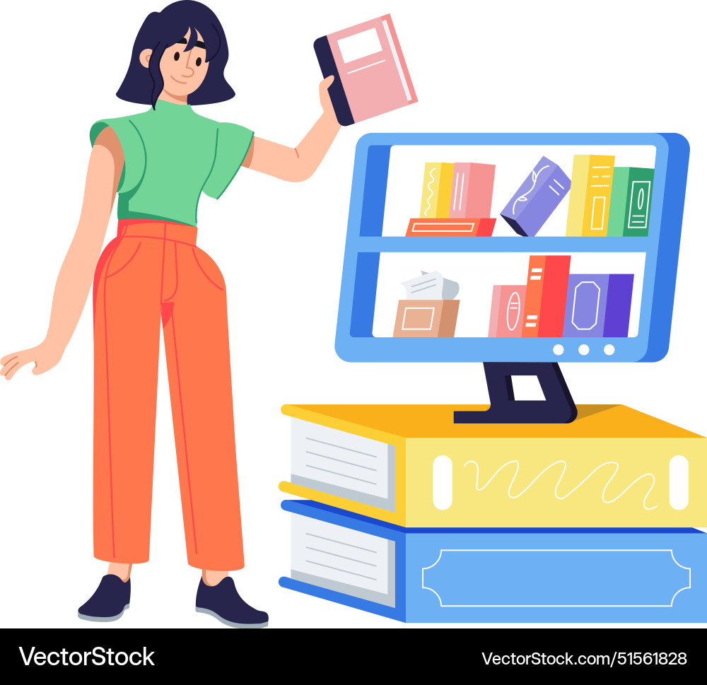 Online library Royalty Free Vector Image - VectorStock