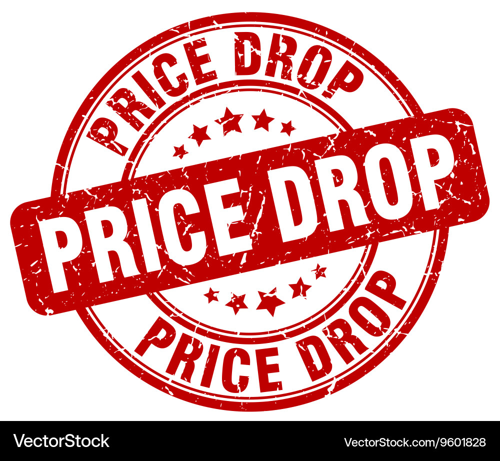 Price drop stamp Royalty Free Vector Image - VectorStock