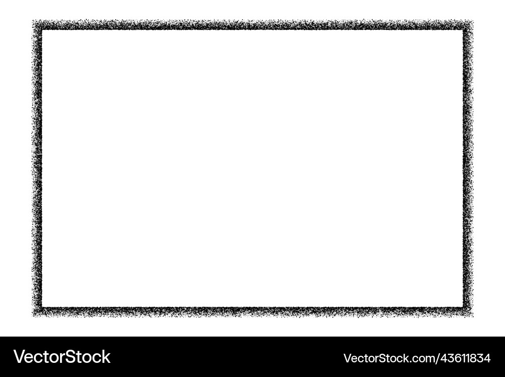 Abstract Black Frame Texture Royalty Free Vector Image