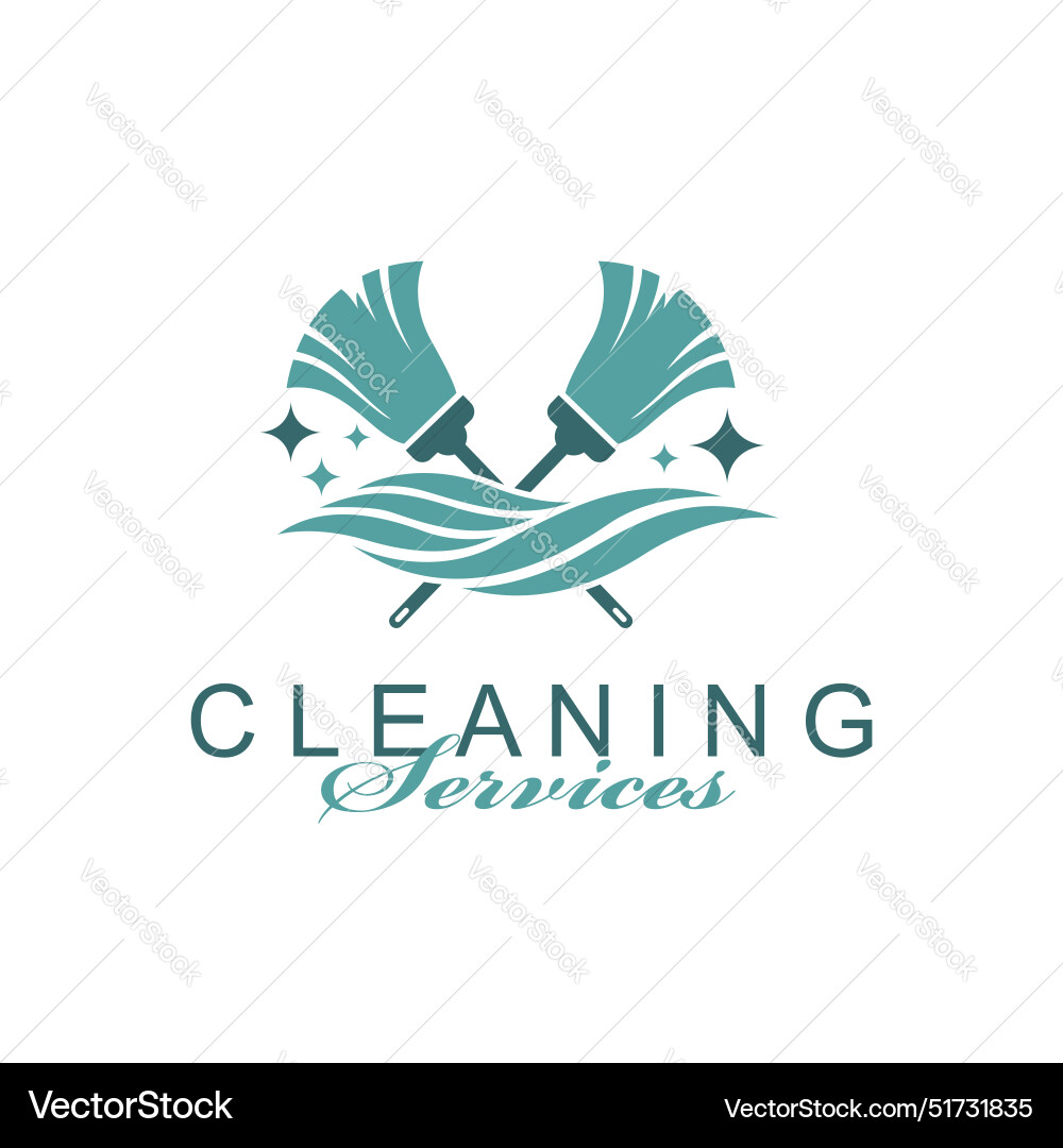 Cleaning service design Royalty Free Vector Image