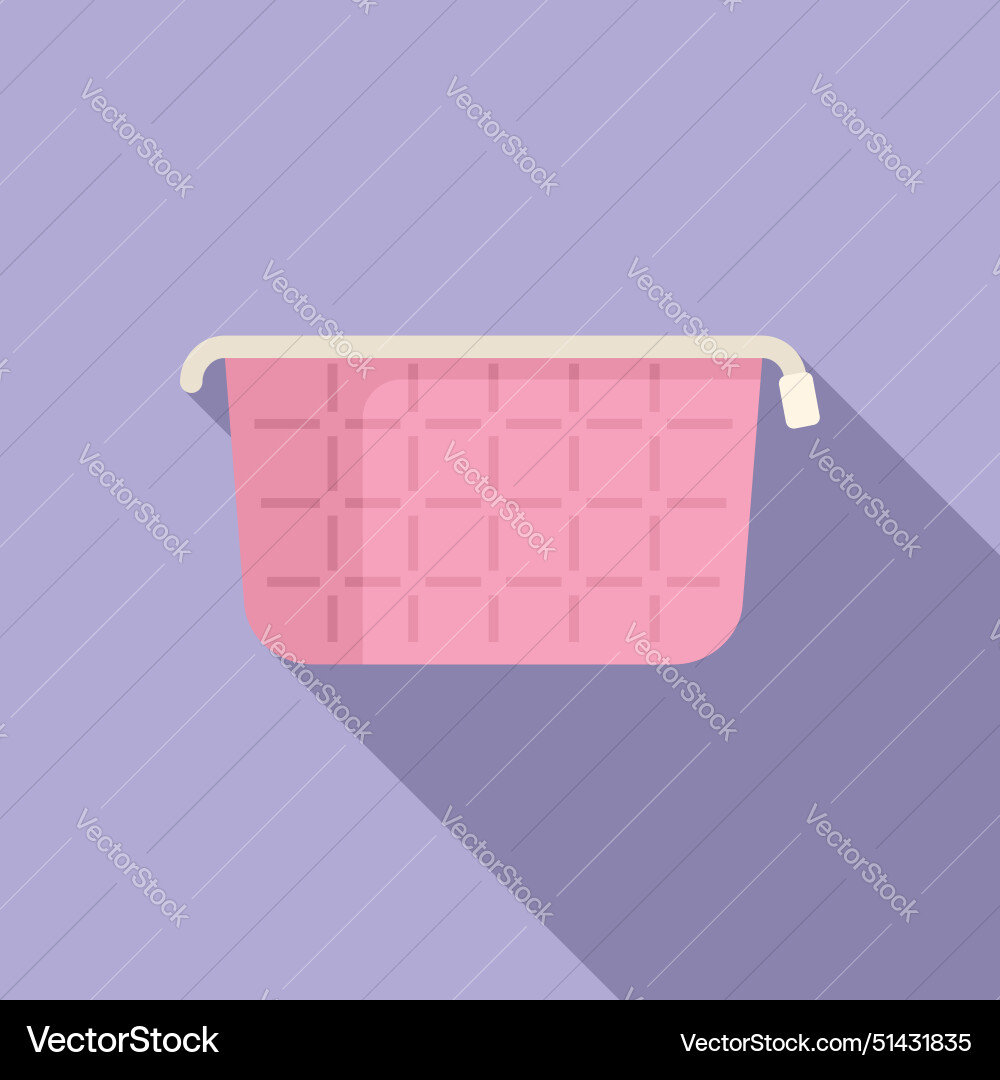 Minimalist of a pink laundry Royalty Free Vector Image
