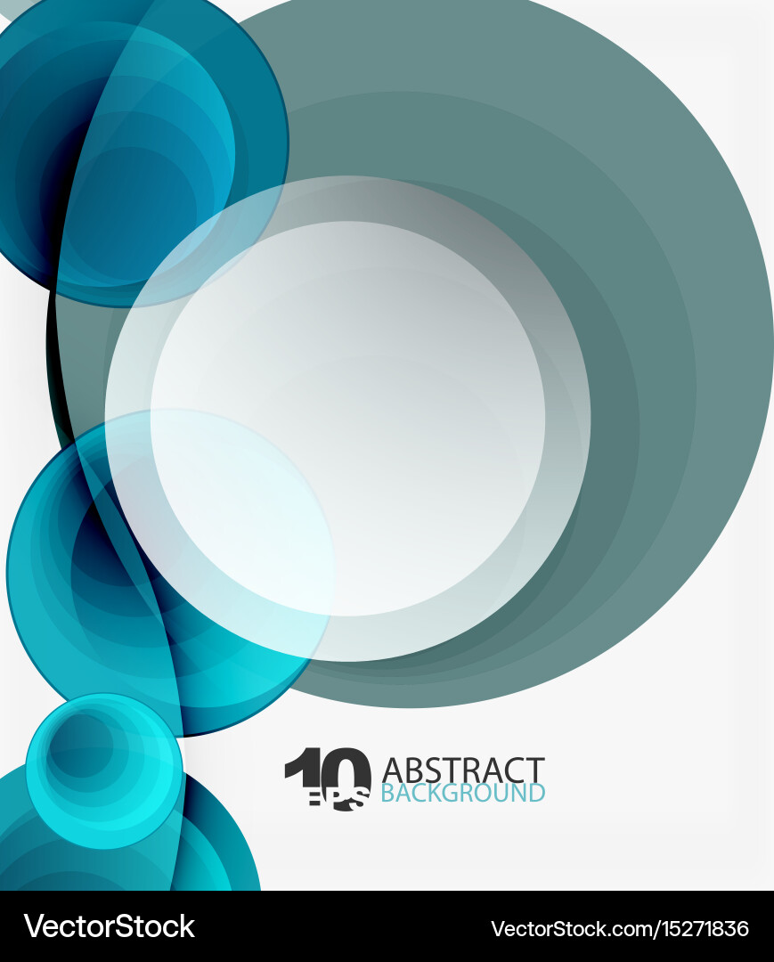 Circle background Royalty Free Vector Image - VectorStock