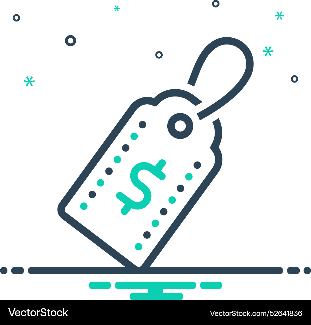 Price Royalty Free Vector Image - VectorStock