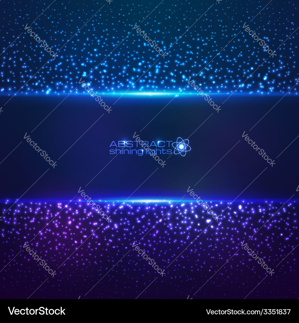 Cosmic Star Dust Background Royalty Free Vector Image