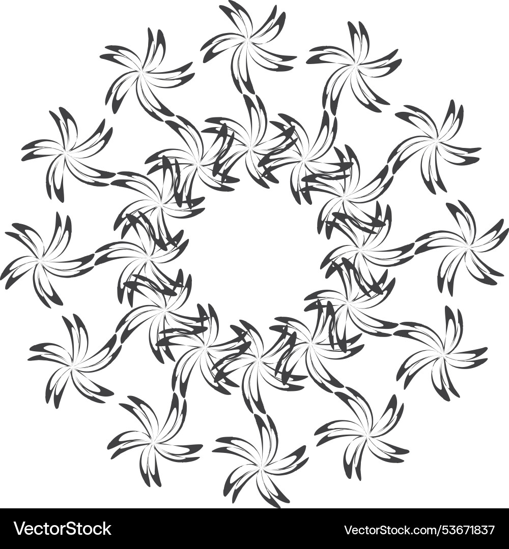 Metallic Logo auf Steinwand mit Reflexion Vektorbild