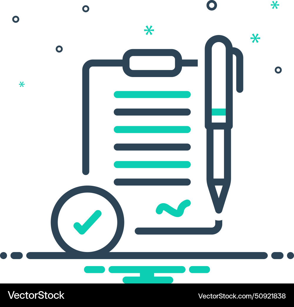 Consent Royalty Free Vector Image - VectorStock
