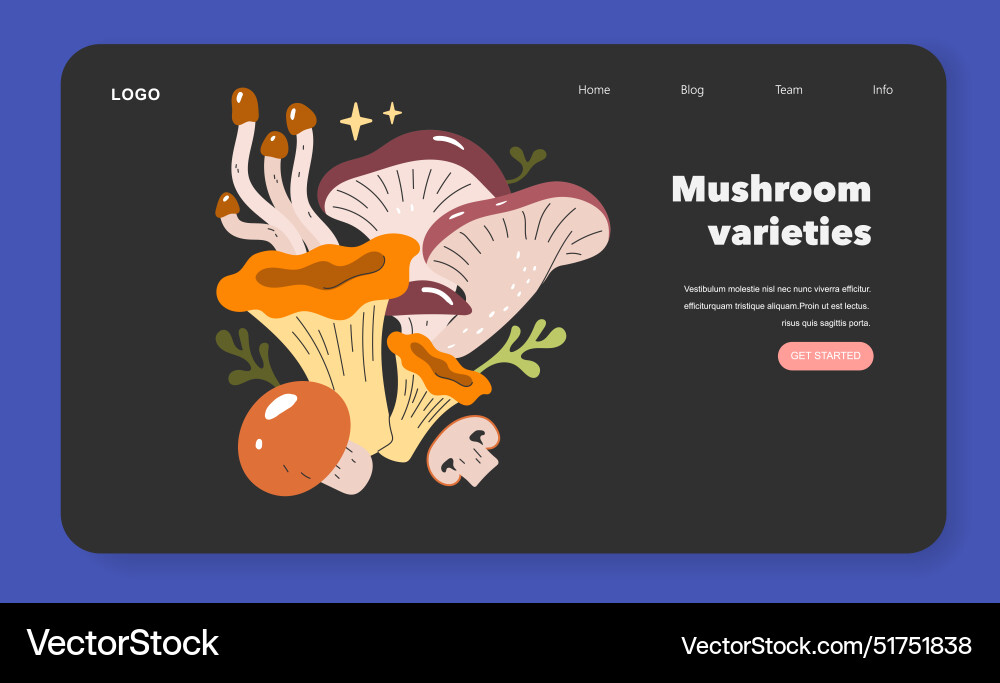 Emerging ingredients flat Royalty Free Vector Image