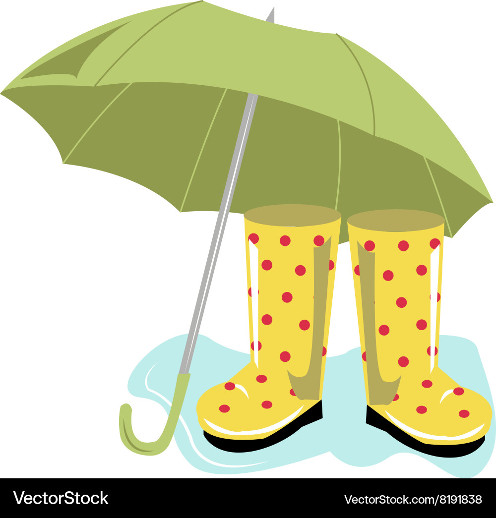 Rain clothes Royalty Free Vector Image - VectorStock