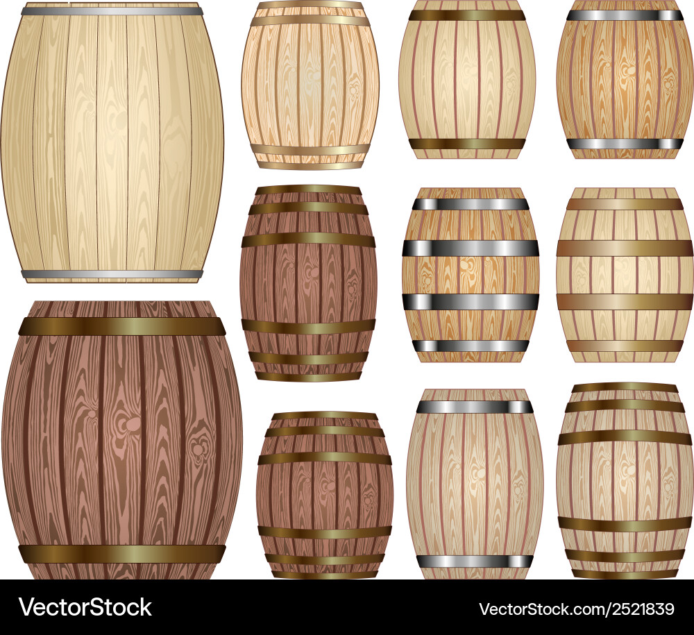 Barrel Royalty Free Vector Image - VectorStock