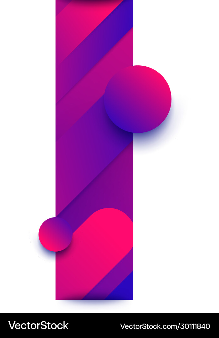 Alphabet bg gradients i Royalty Free Vector Image