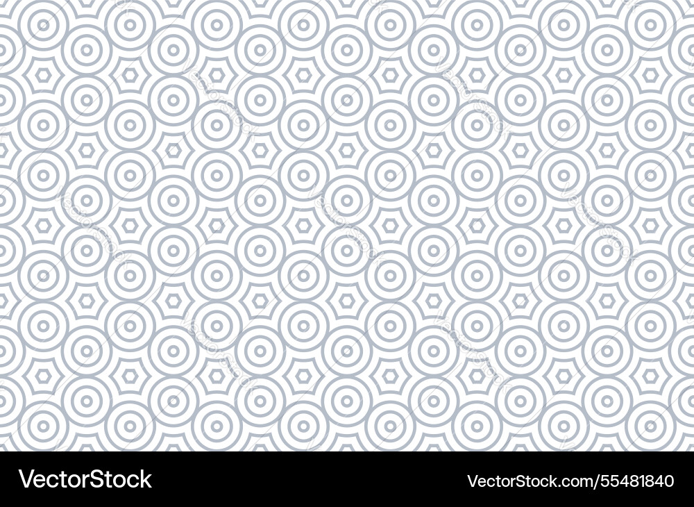Geometric Circle Pattern Royalty Free Vector Image